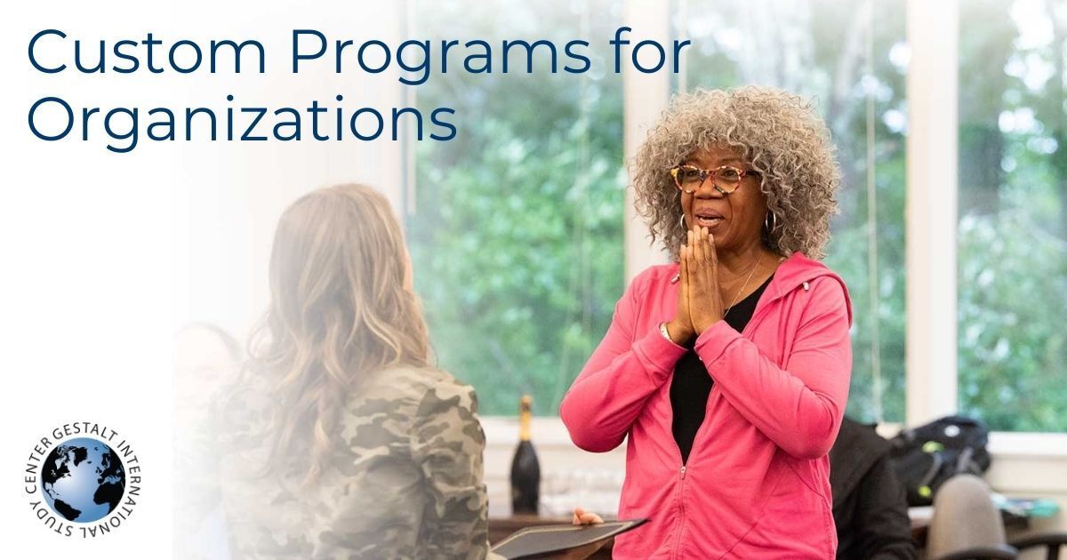 Custom Training Programs | Gestalt International Study Center | Global ...
