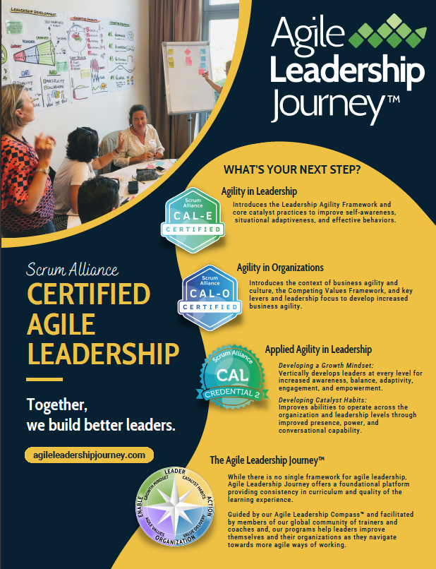 Certified Agile Leadership | Agile Leadership Journey