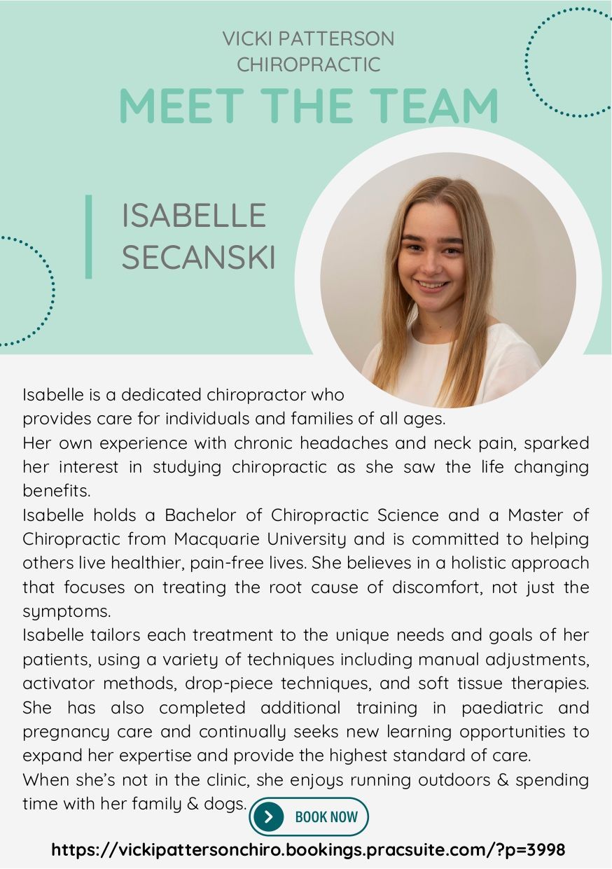 Meet Our Chiropractors – Vicki Patterson | Narellan & Camden NSW