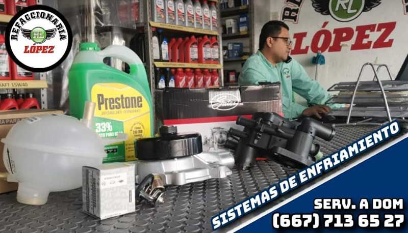 Venta de refacciones para auto de todas las marcas en Sinaloa