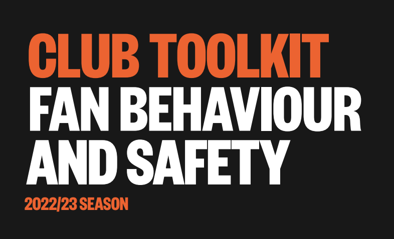 FAN BEHAVIOUR & SAFETY - TOOLKIT