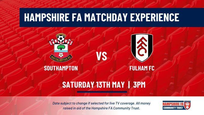 HAMPSHIRE FA COMMUNITY TRUST - EVENTS