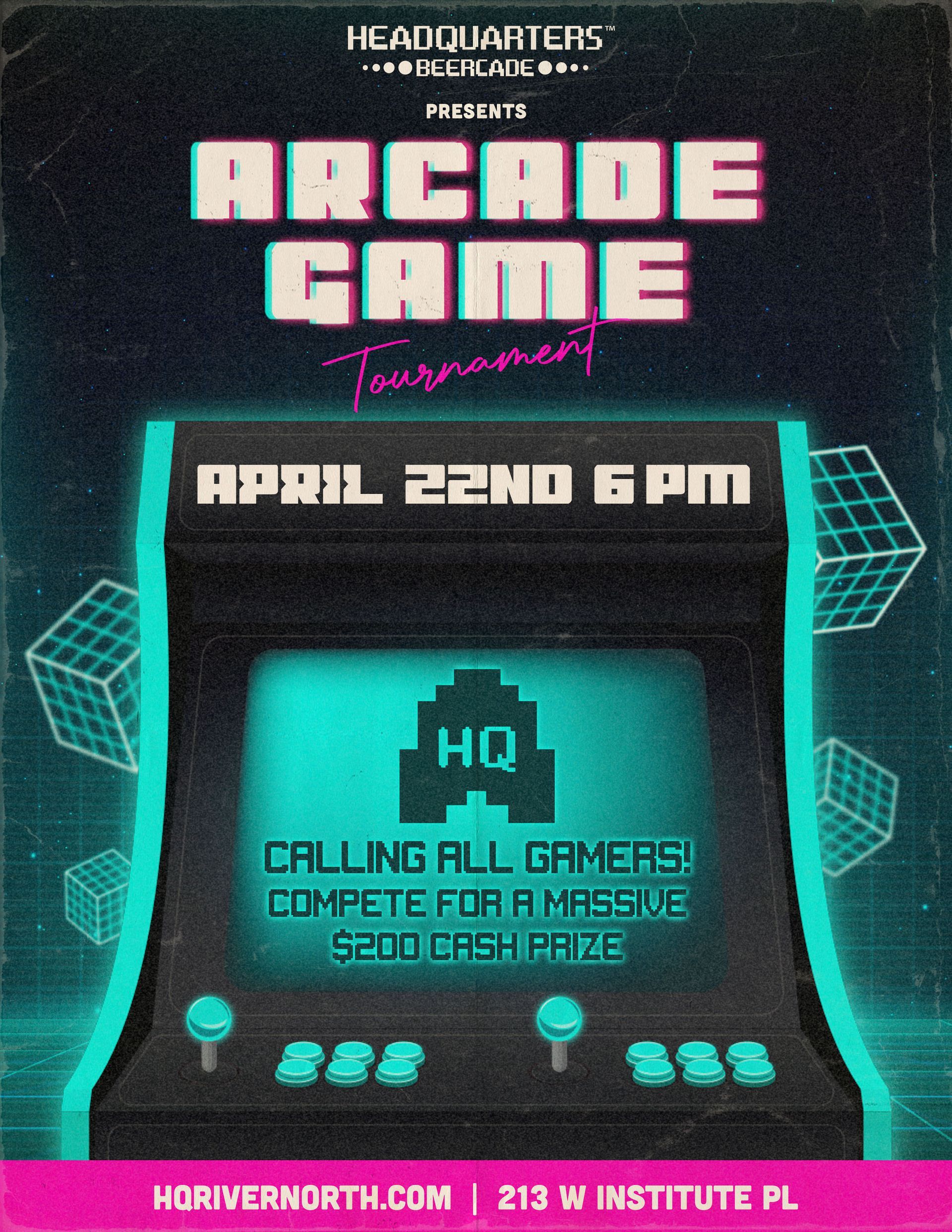 Headquarters Beercade | River North Arcade Bar & Event Venue