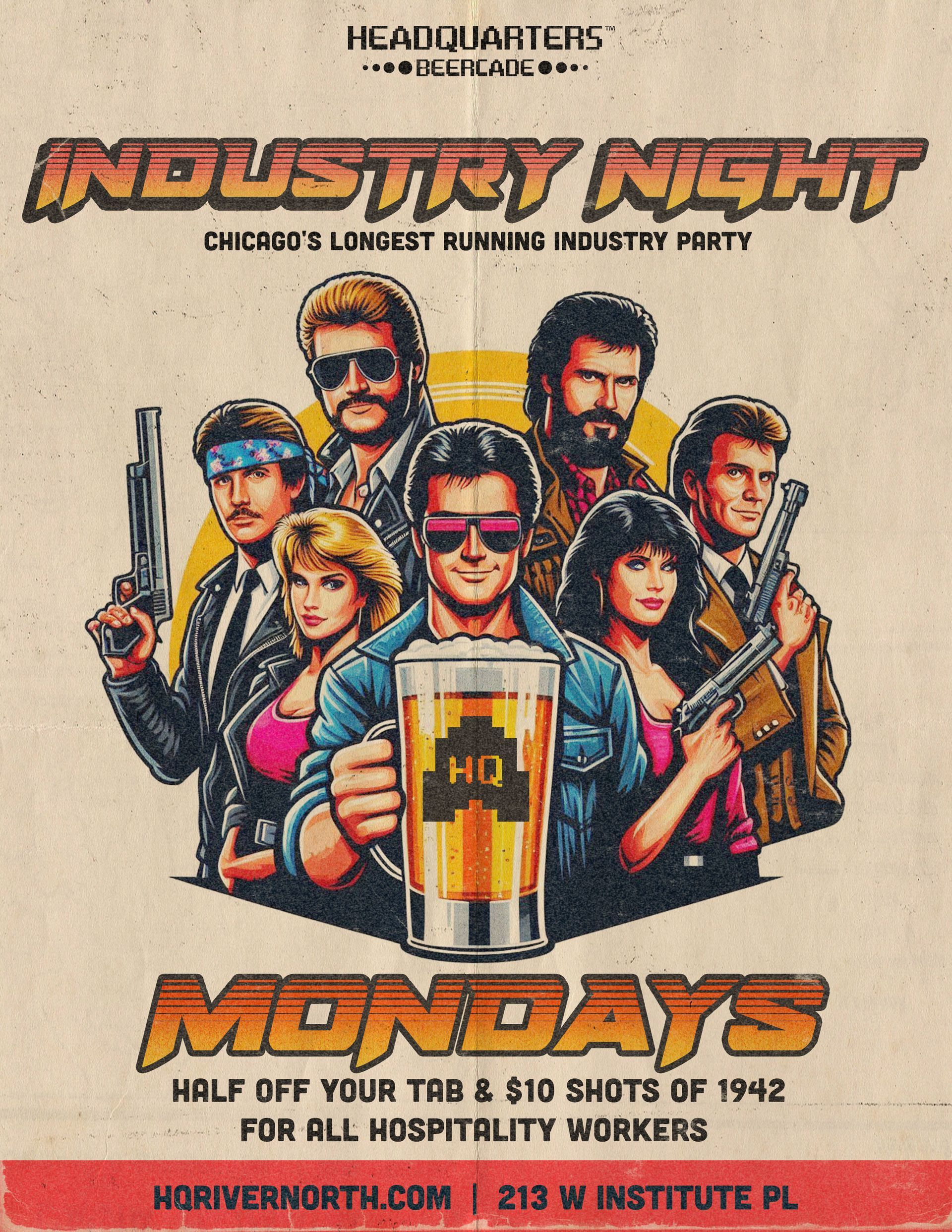 Headquarters Beercade | River North Arcade Bar & Event Venue