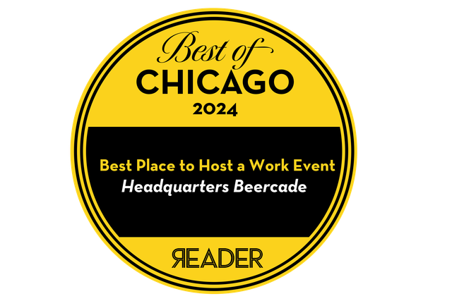 Headquarters Beercade Logo Headquarters Beercade, Chicago · Upcoming