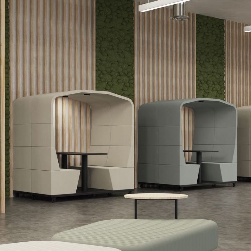 Booths and Pods | Pledge