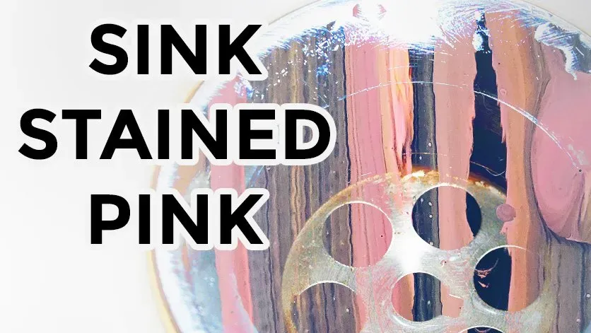 Is your Drain Stained Pink? What Causes it and What Can you Do?