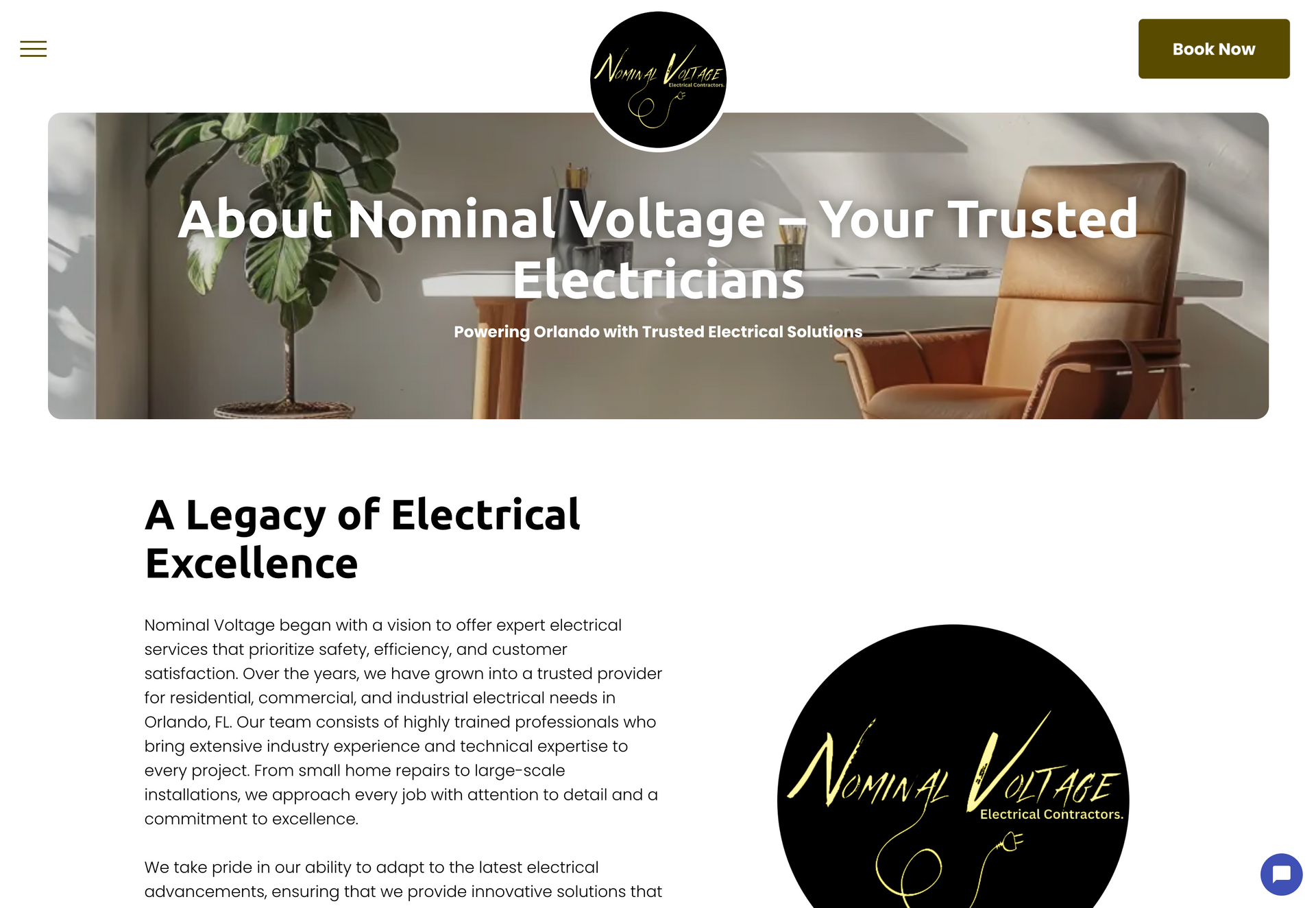 About Us | Orlando, FL | Nominal Voltage