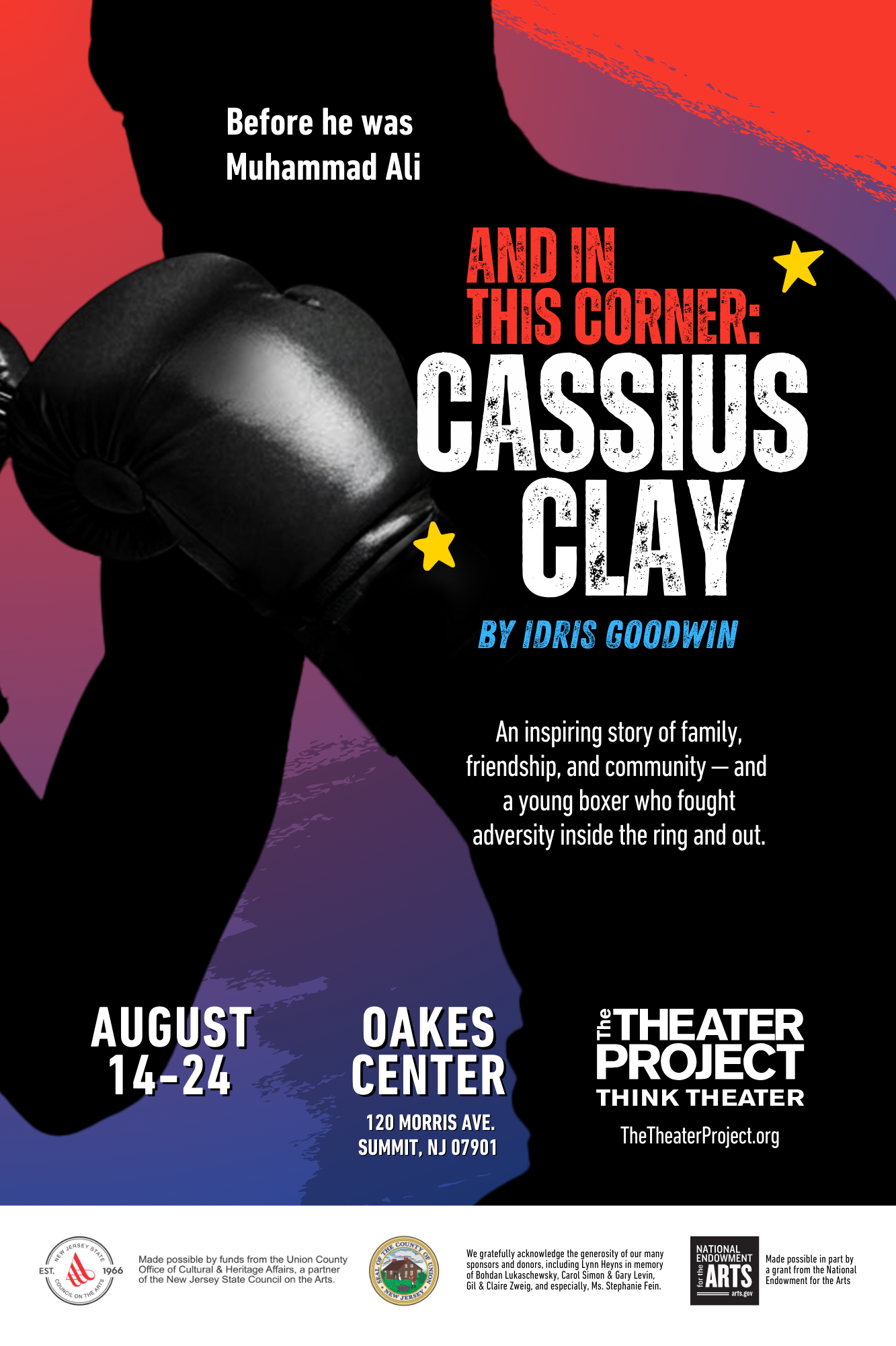 AND IN THIS CORNER ... CASSIUS CLAY