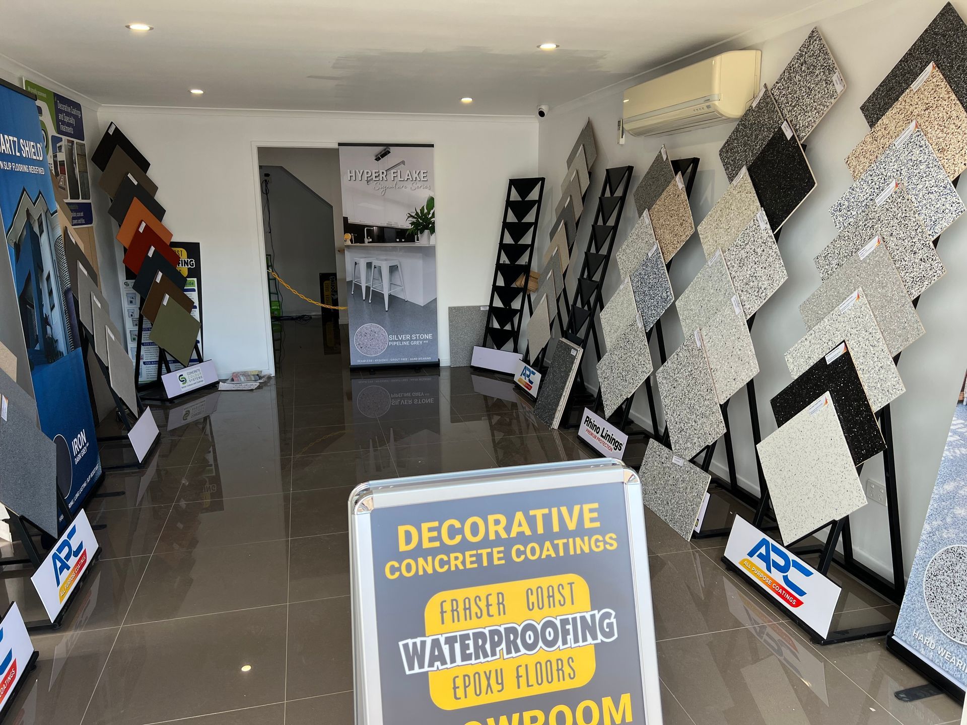Showroom | Fraser Coast Waterproofing
