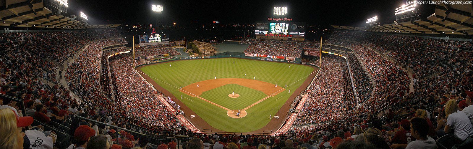 Angel Stadium panorama