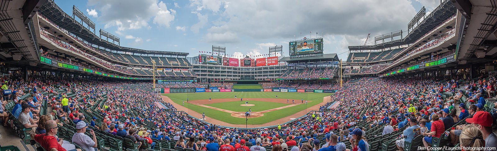 Major League Baseball ballpark & stadium panoramas