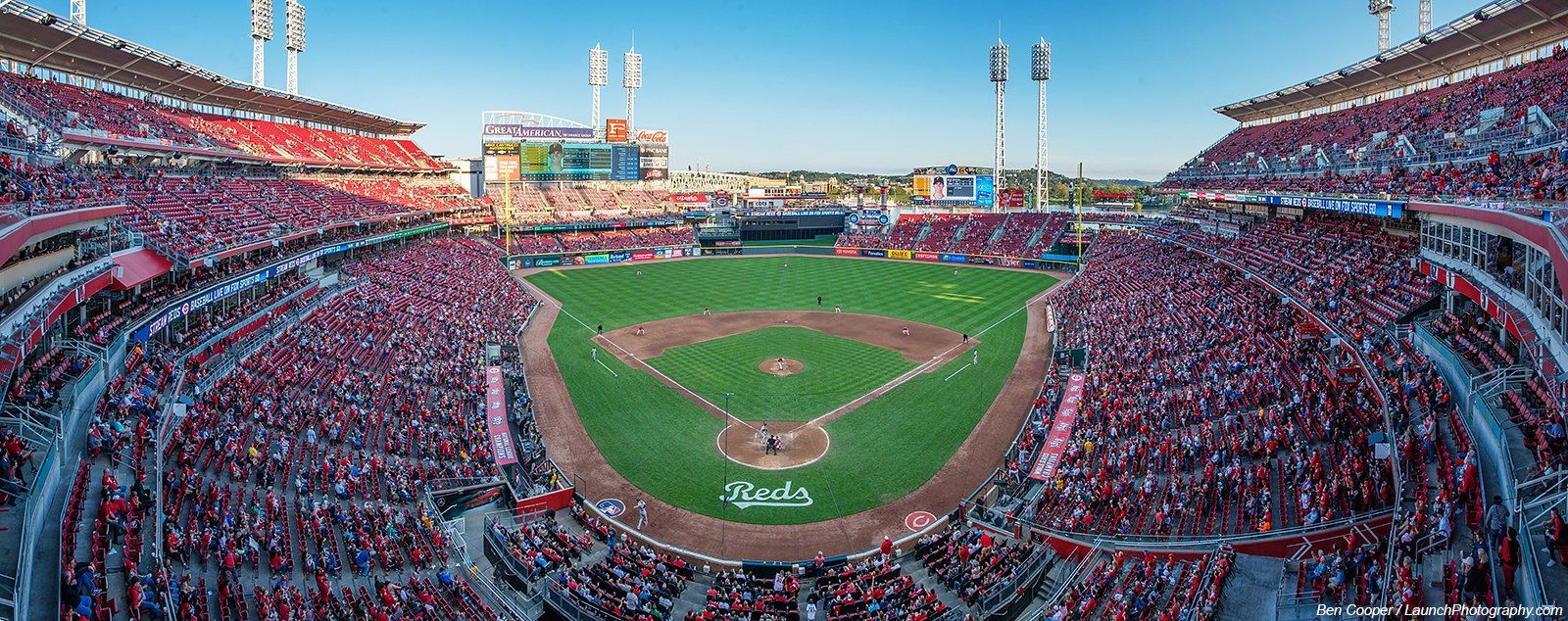 Major League Baseball ballpark & stadium panoramas