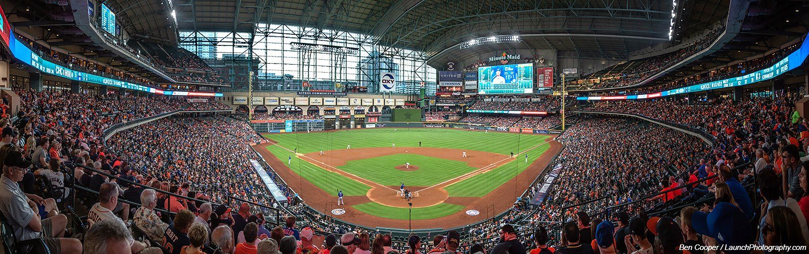 Major League Baseball ballpark & stadium panoramas