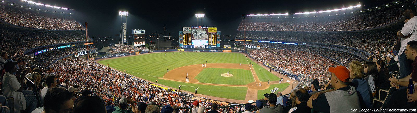 Major League Baseball ballpark & stadium panoramas