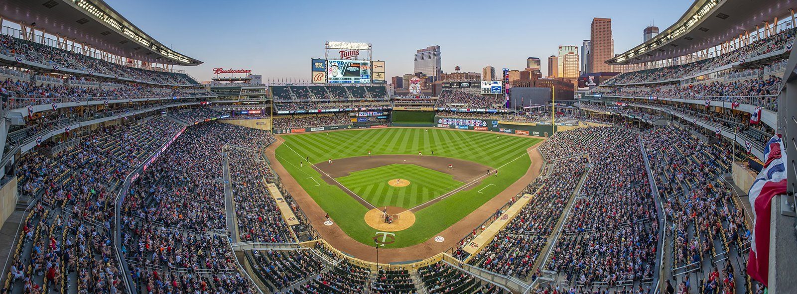 Target Field panorama