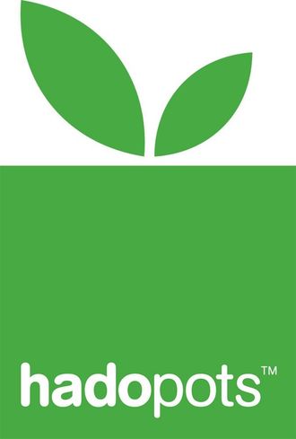 Polythene plant pots made from recycled polythene by Hadopots