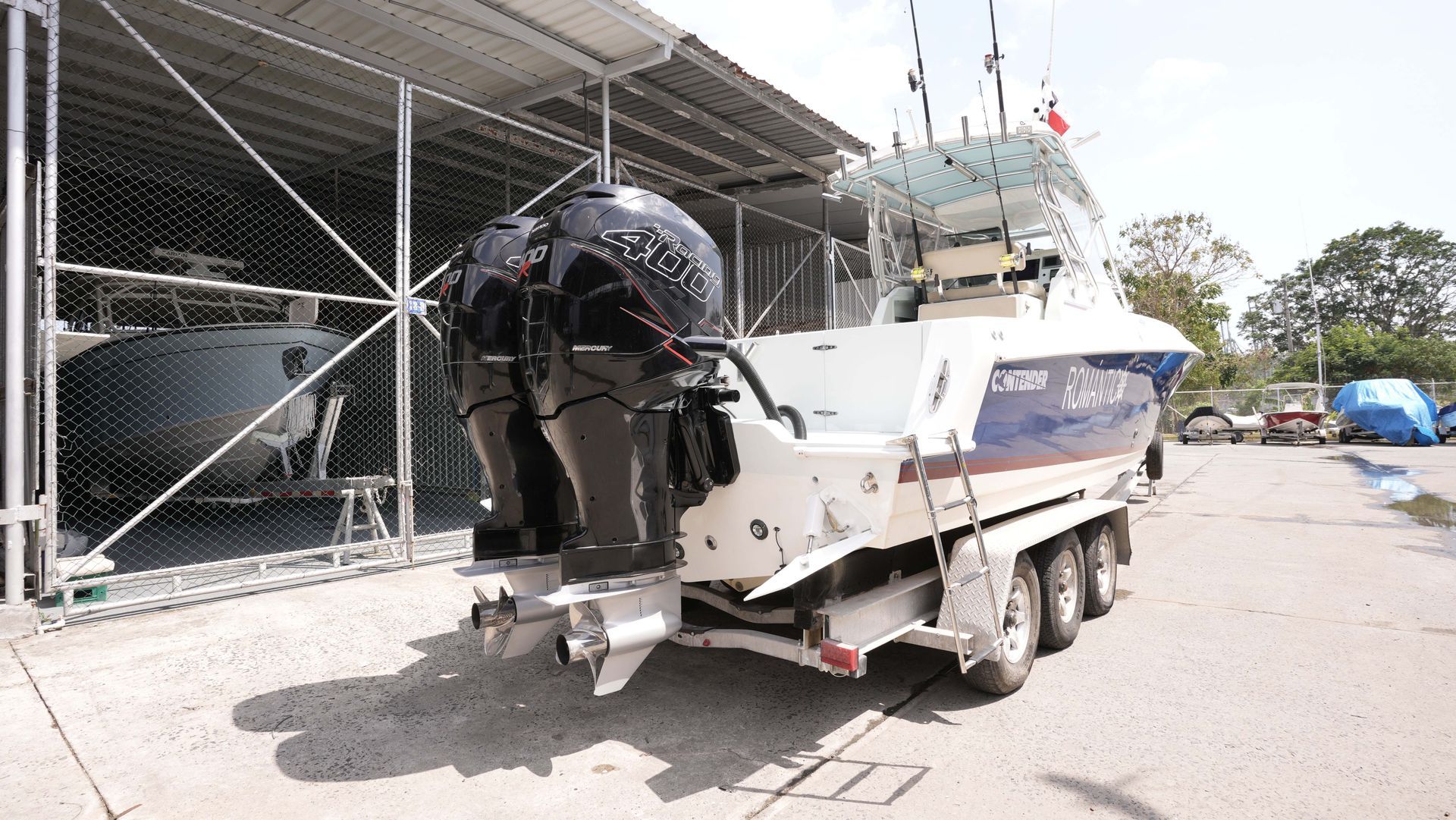 Contender 36 Fish Around