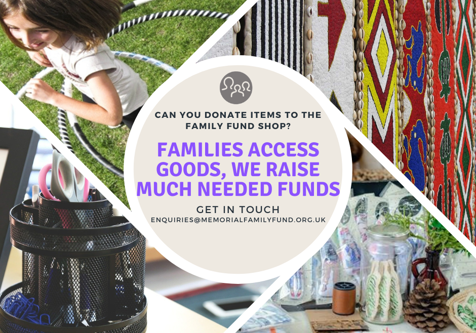Can you donate goods or services to the Family Fund shop?