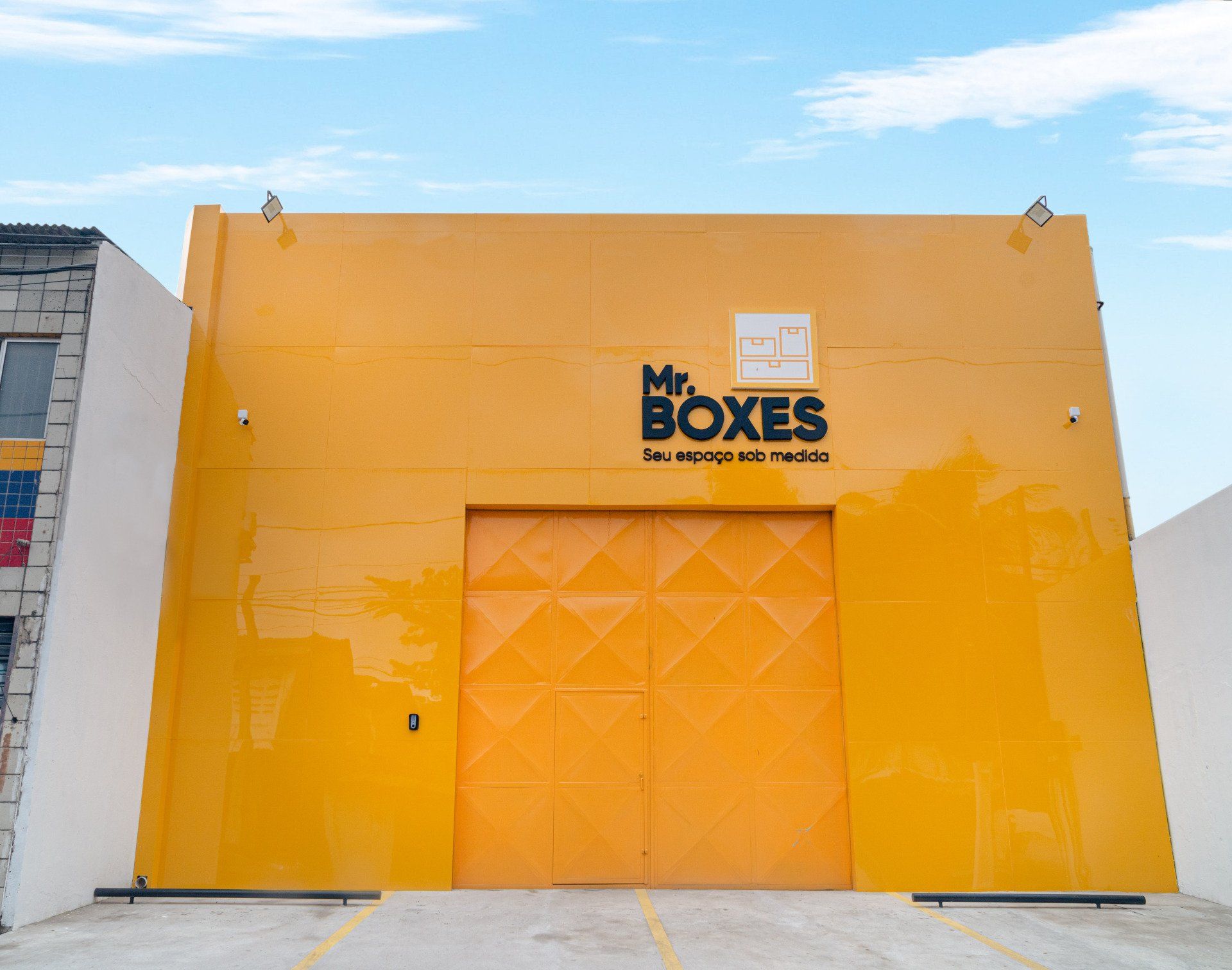 Mr. Boxes. Seu espaço sob medida