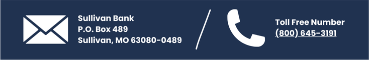 Contact Us | Sullivan Bank