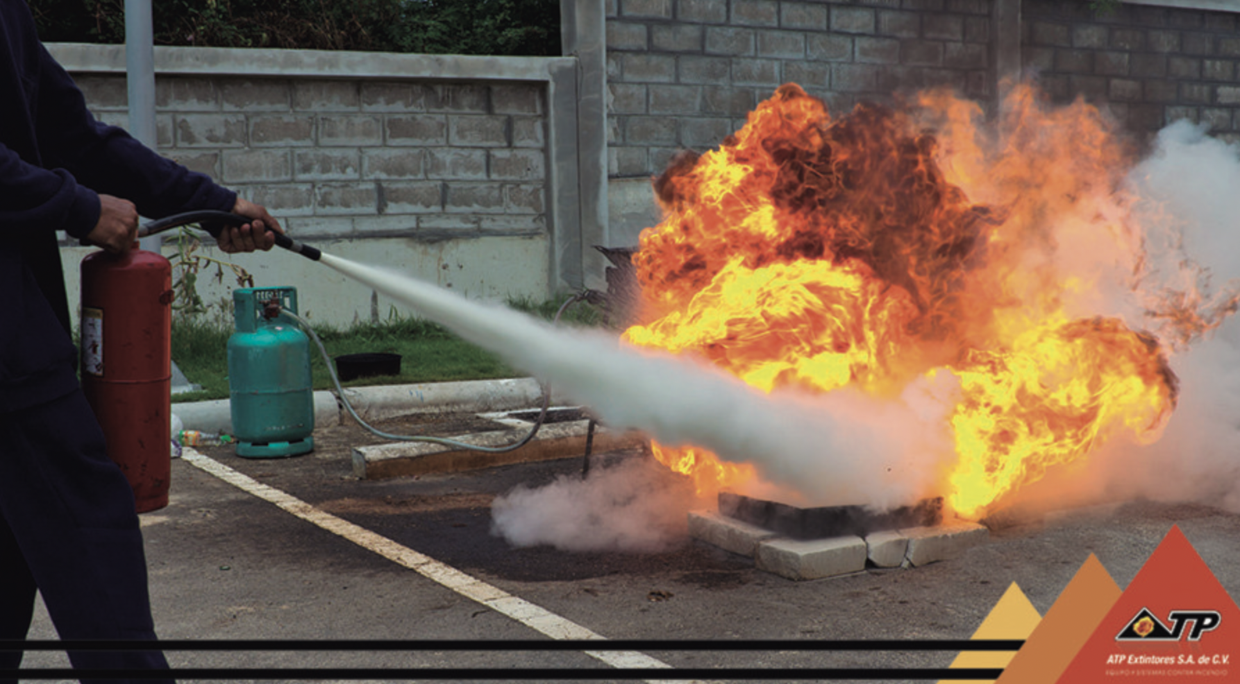 ¿Cómo usar un extintor correctamente?: ATP Extintores