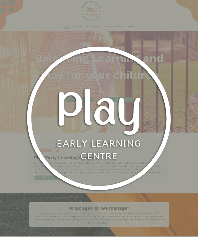 Play Early Learning Centre - Childcare ages 3-5 | Book a Tour