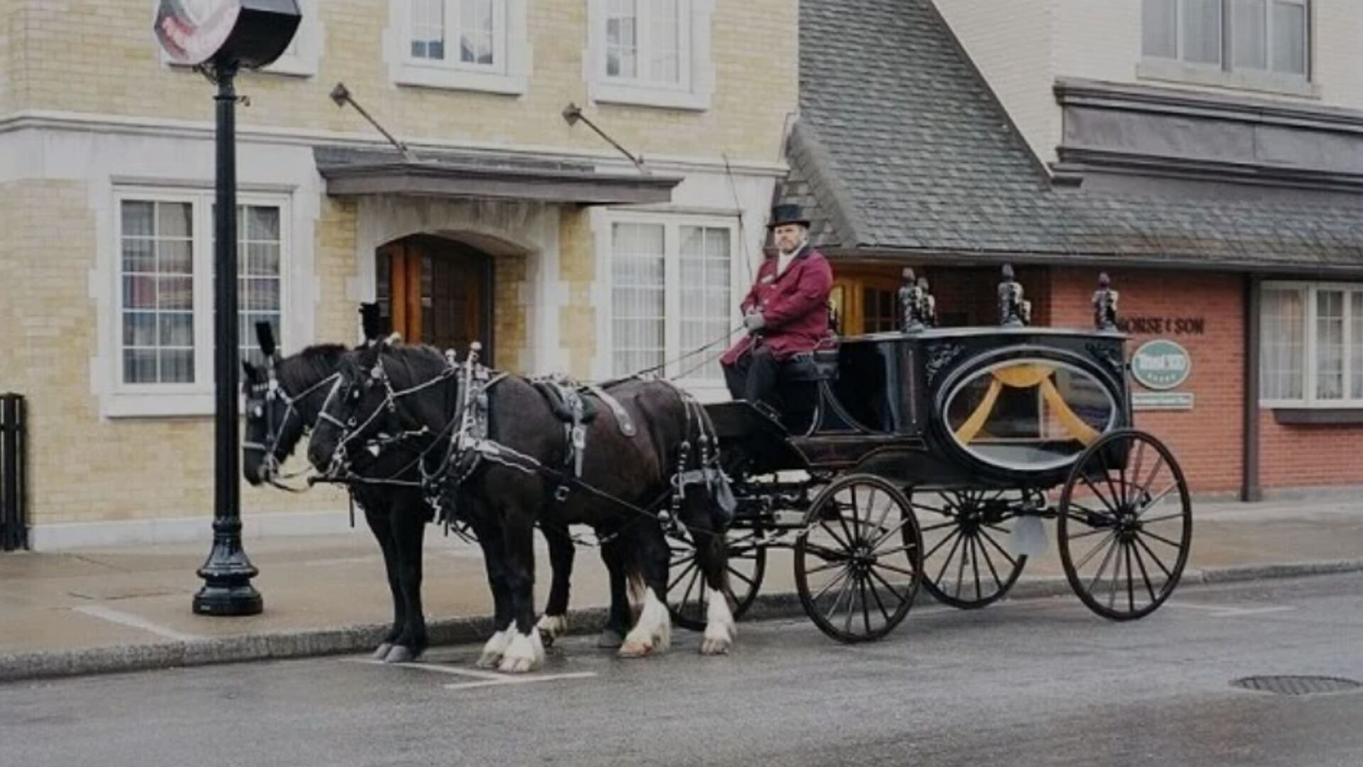 Horse Drawn Carriage Hearse