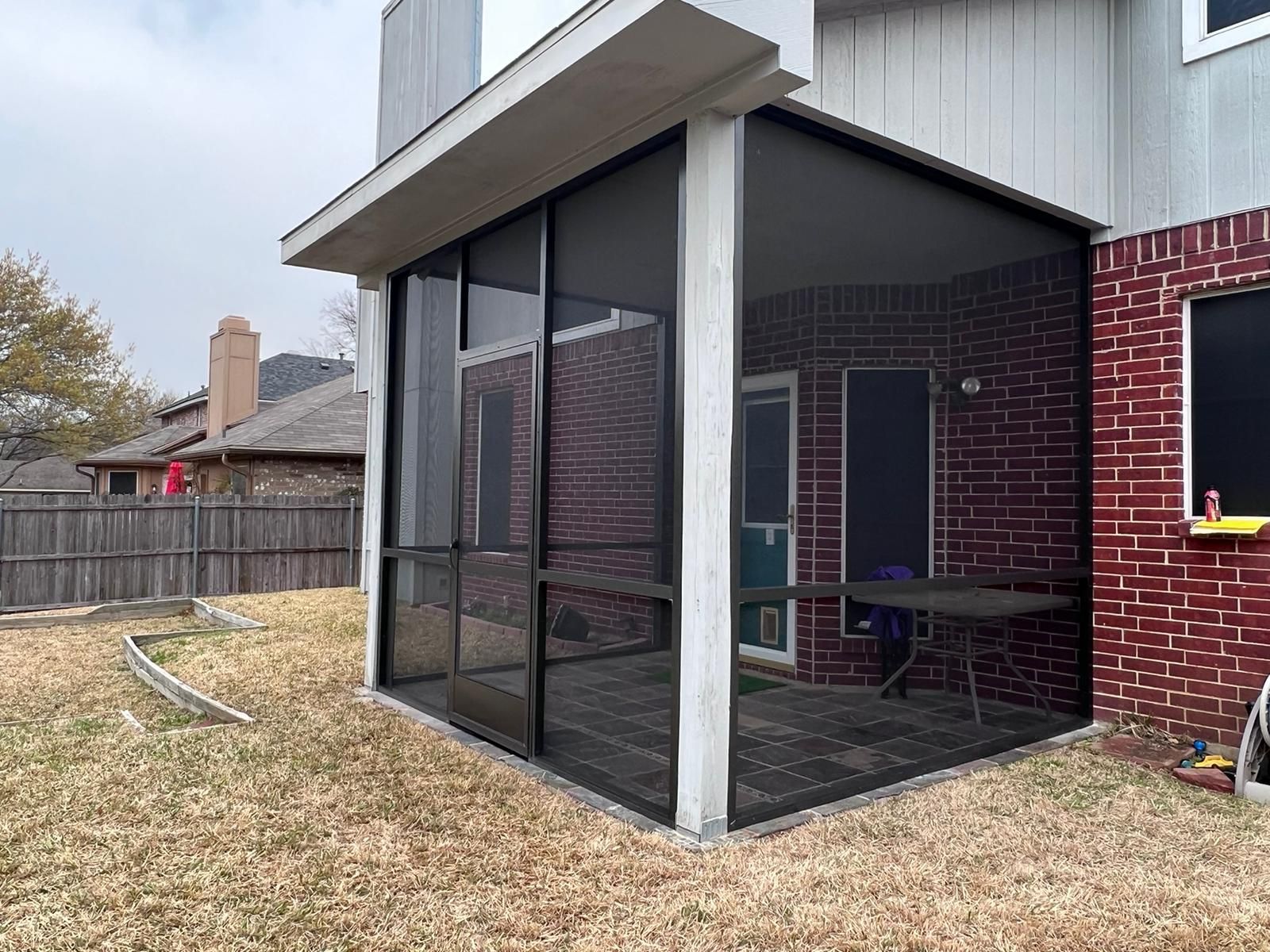 Outdoor Residential Solar Screens & Roll Down, Retractable Shades ...