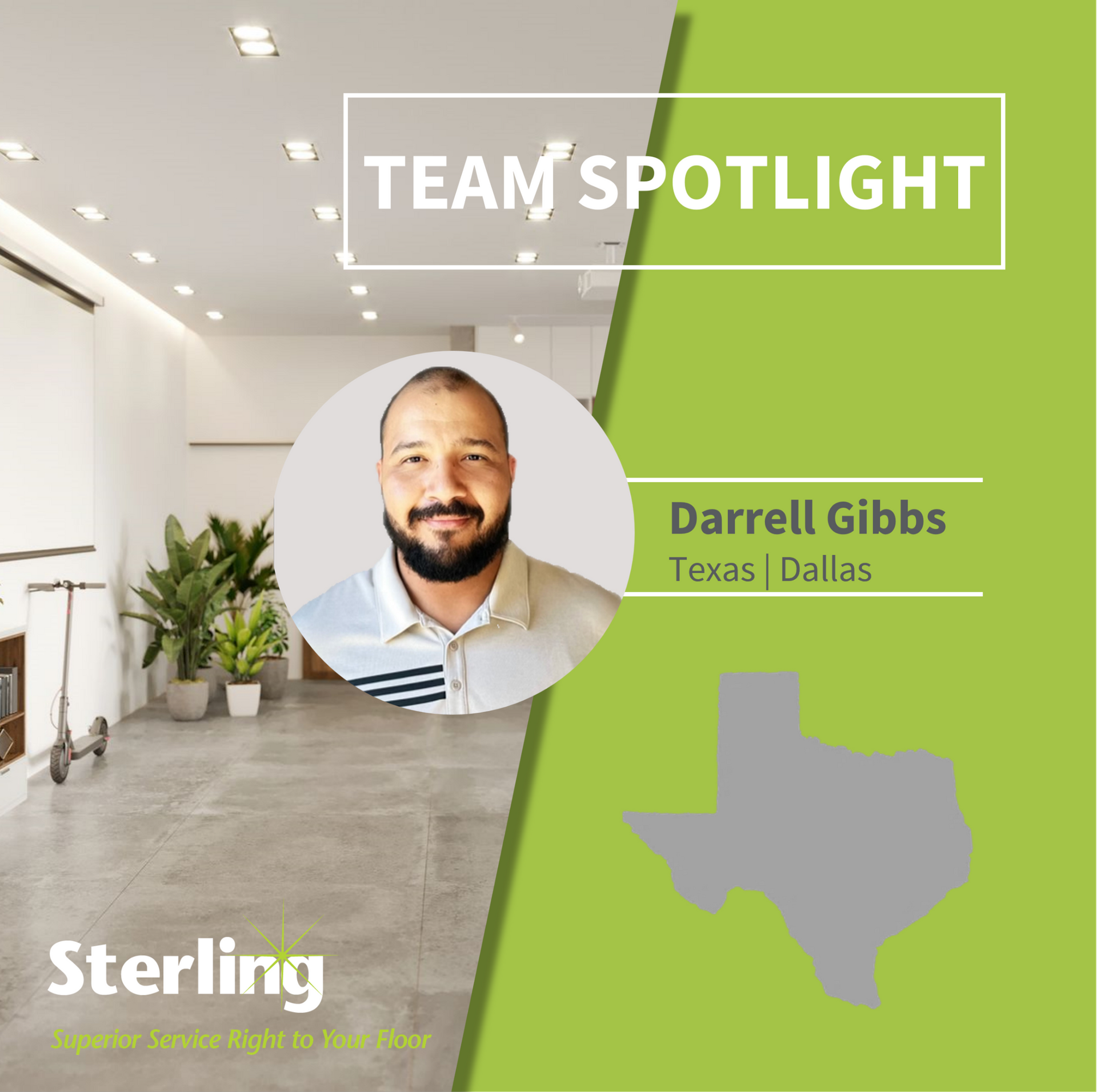 Team Spotlight - Darrell Gibbs