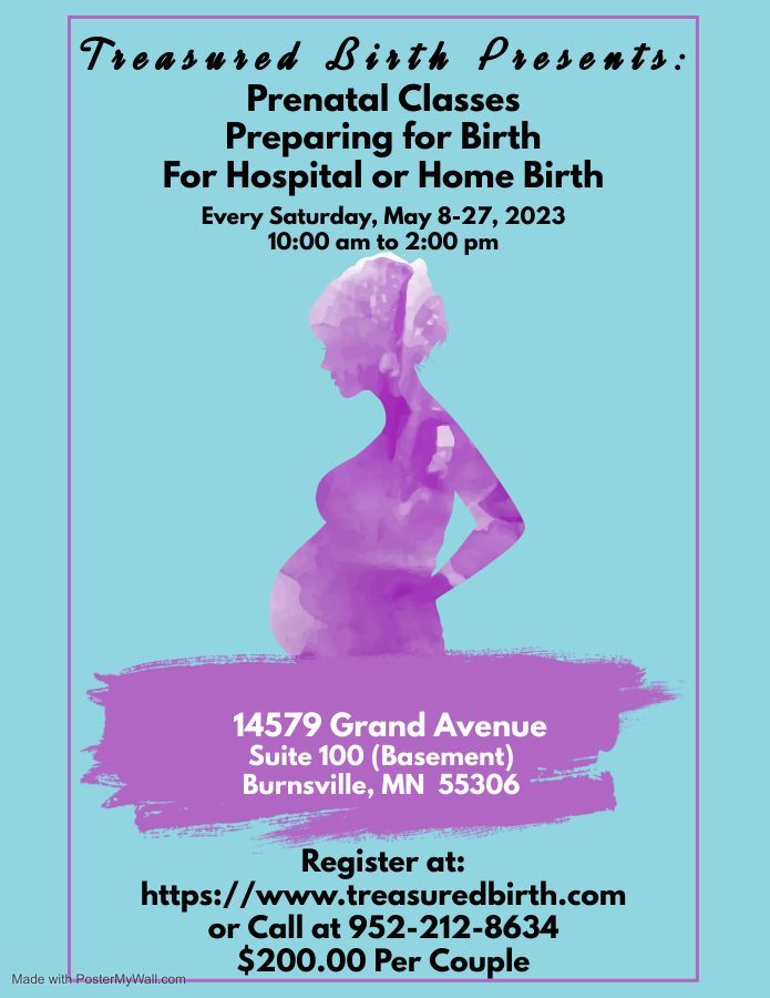 Birth Classes | Burnsville, Minnesota | Treasured Birth LLC