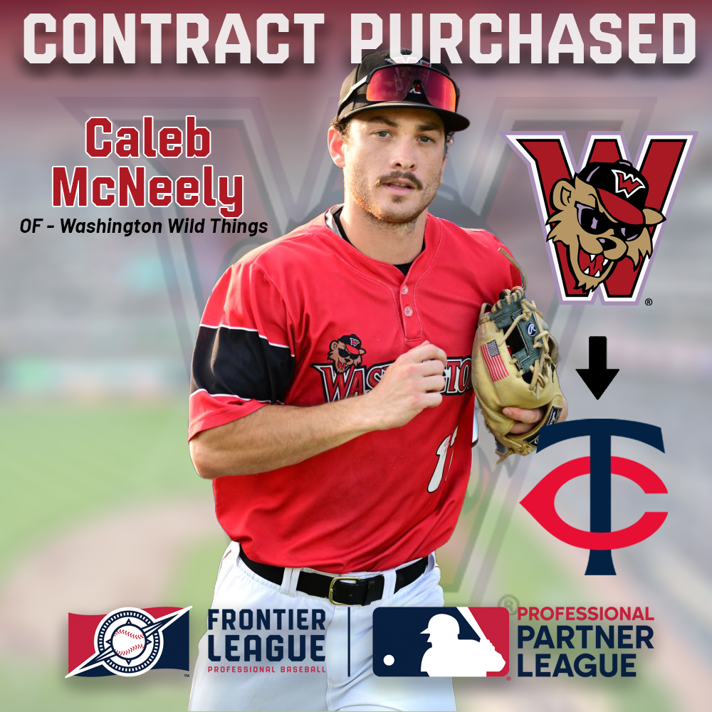 2024 FRONTIER LEAGUE MVP CALEB MCNEELY GETS SIGNED BY TWINS
