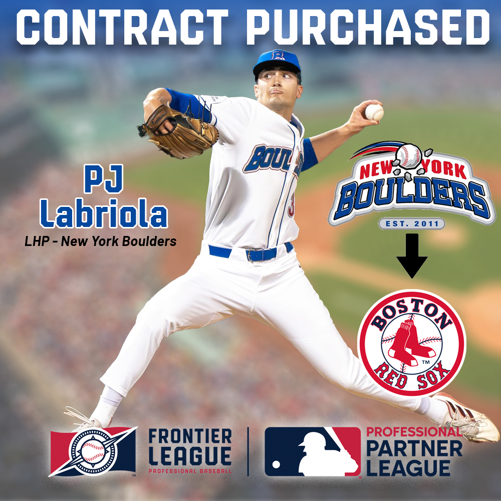 PJ LABRIOLA HAS CONTRACT PURCHASED BY RED SOX