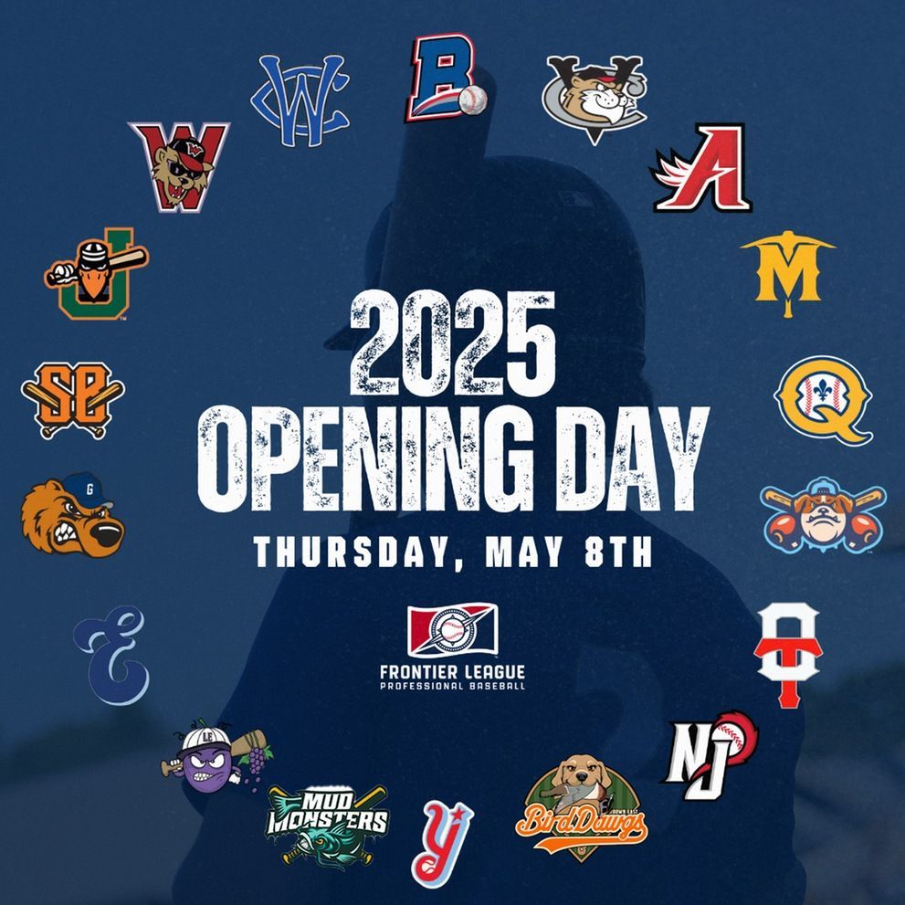 FRONTIER LEAGUE ANNOUNCES 2025 SEASON SCHEDULE