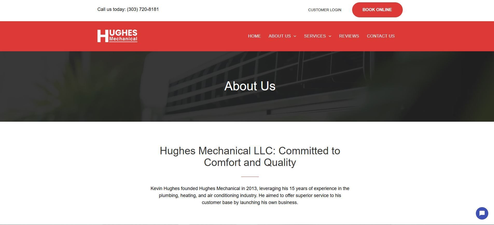About Us | Denver, CO | Hughes Mechanical LLC