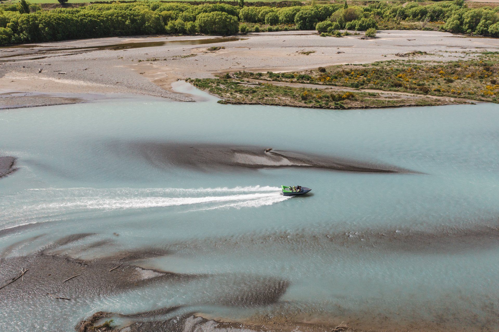 Hurunui River Jet Boat ride near Christchurch & Kaikoura