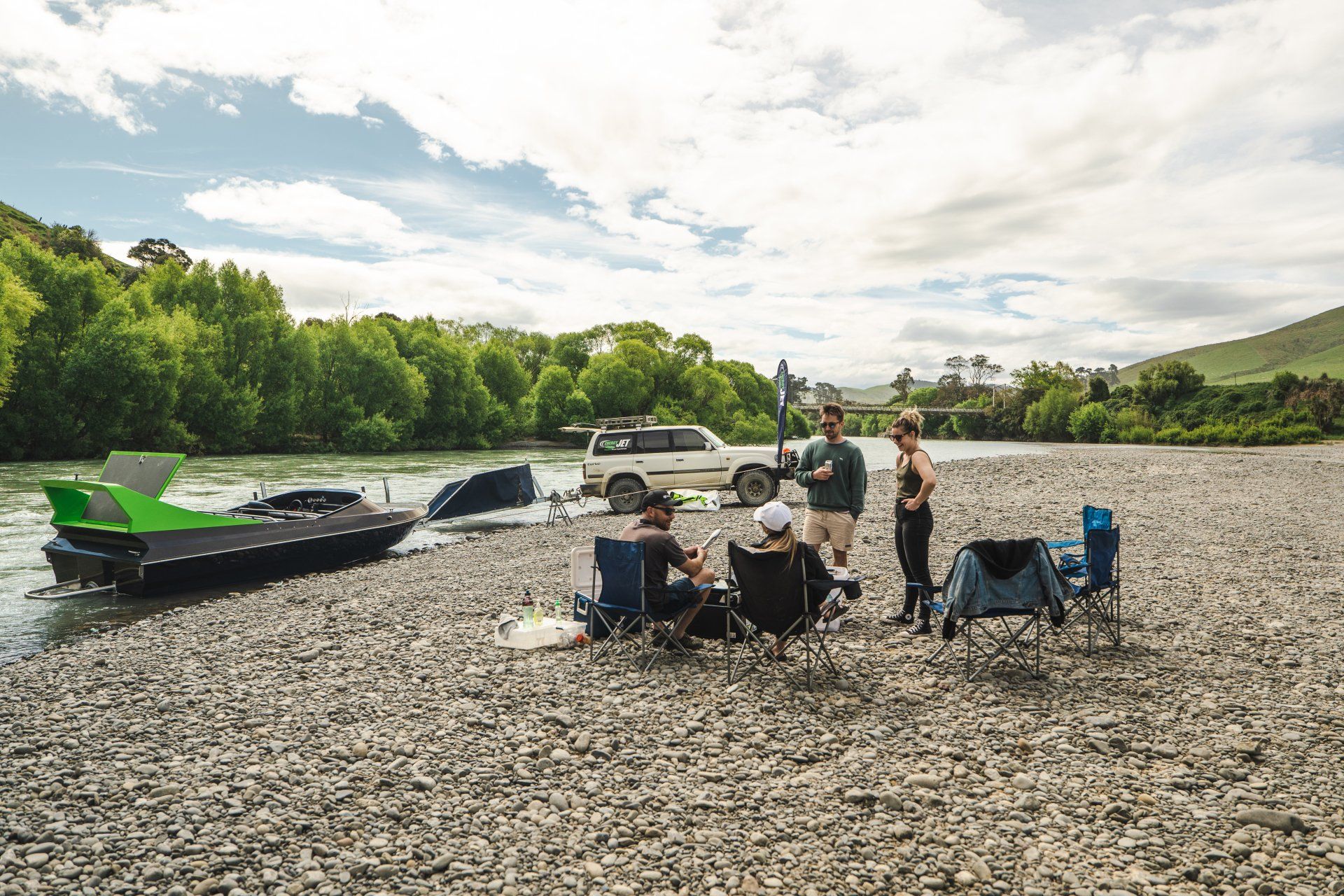 Hurunui River Jet Boat ride near Christchurch & Kaikoura