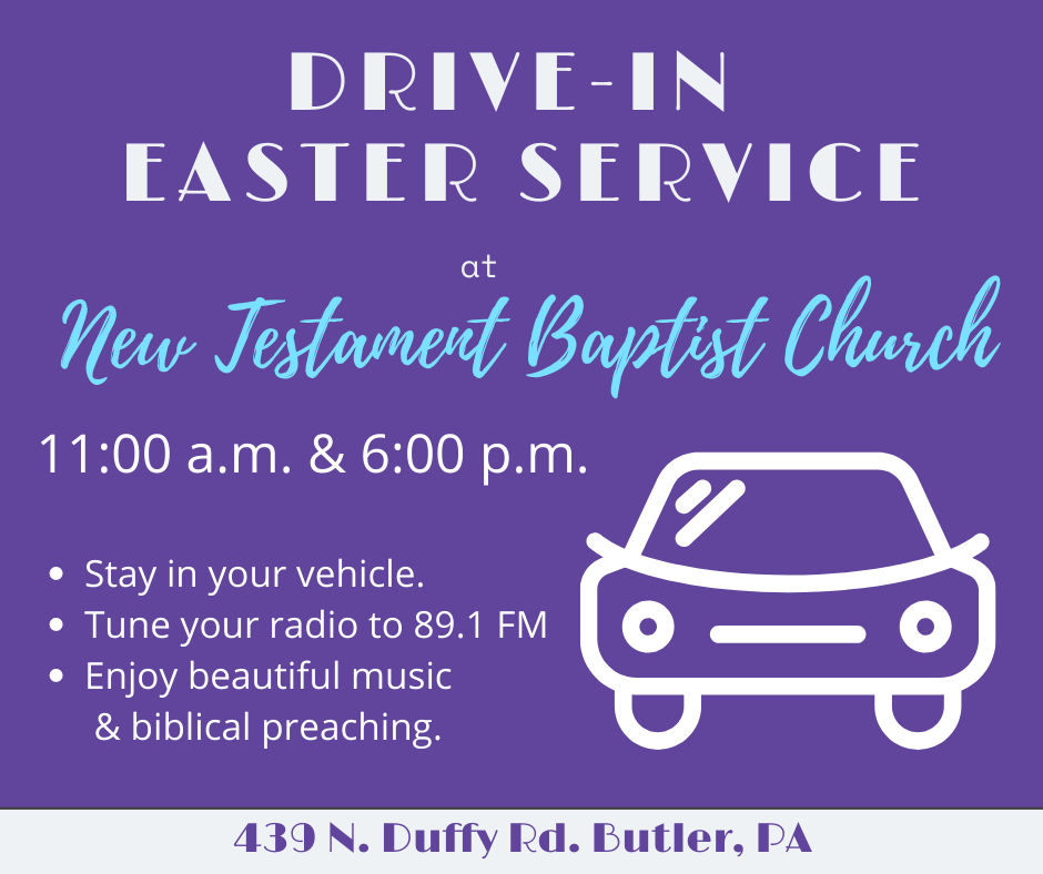 Easter Drive-In Services