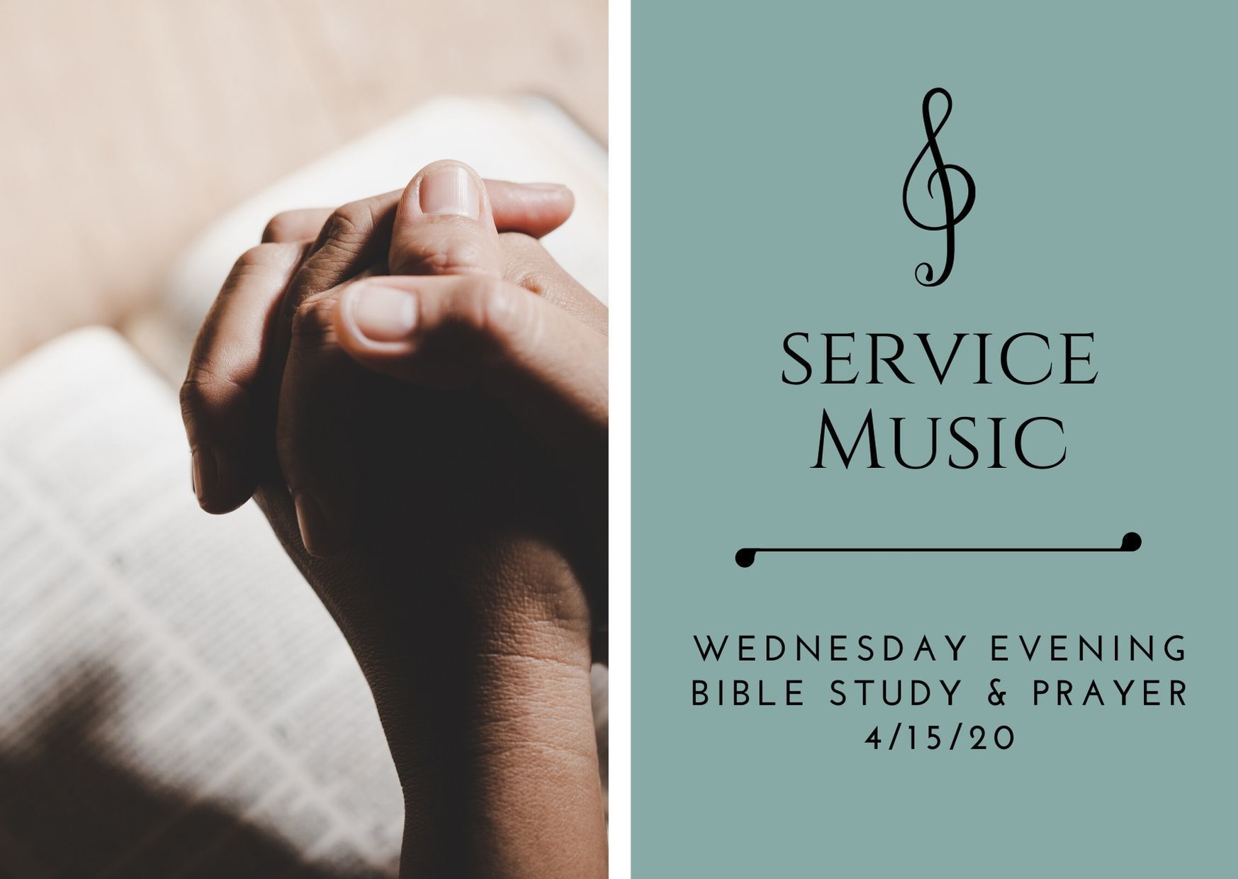 Wednesday Evening Drive In Service Music