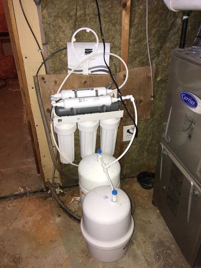Install Reverse Osmosis Water Filter System