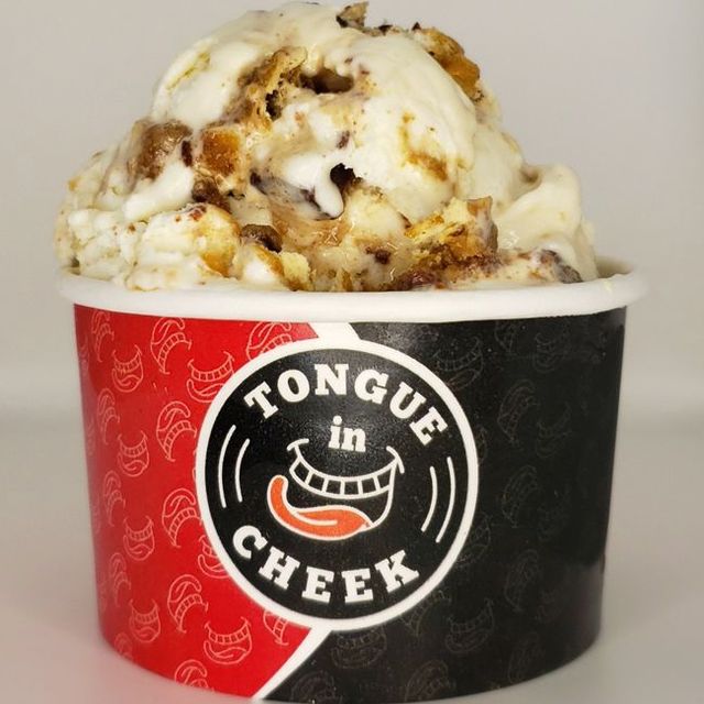 Tongue in cheek ice cream store