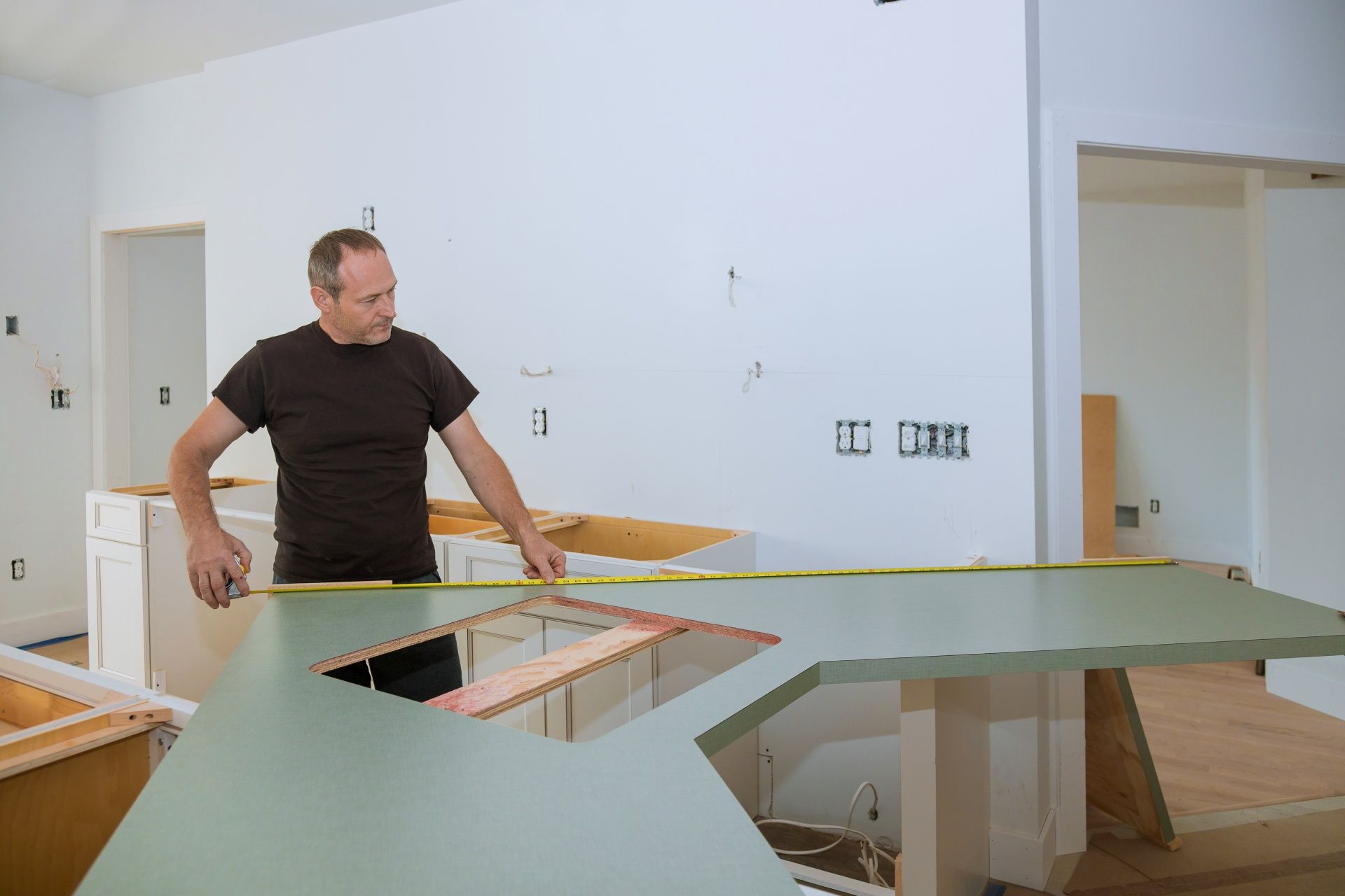 Countertop Installation | Taylor Made Carpentry | Milford, Lancaster ...