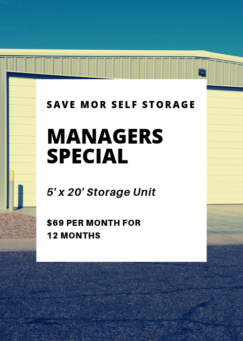 Get A Discount | Fort Collins, CO | Save Mor Self Storage