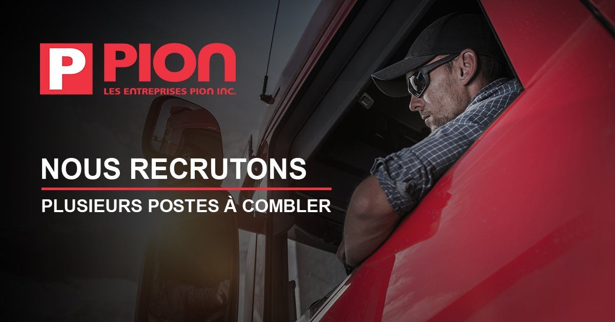 Les Entreprises Pion | Carrières