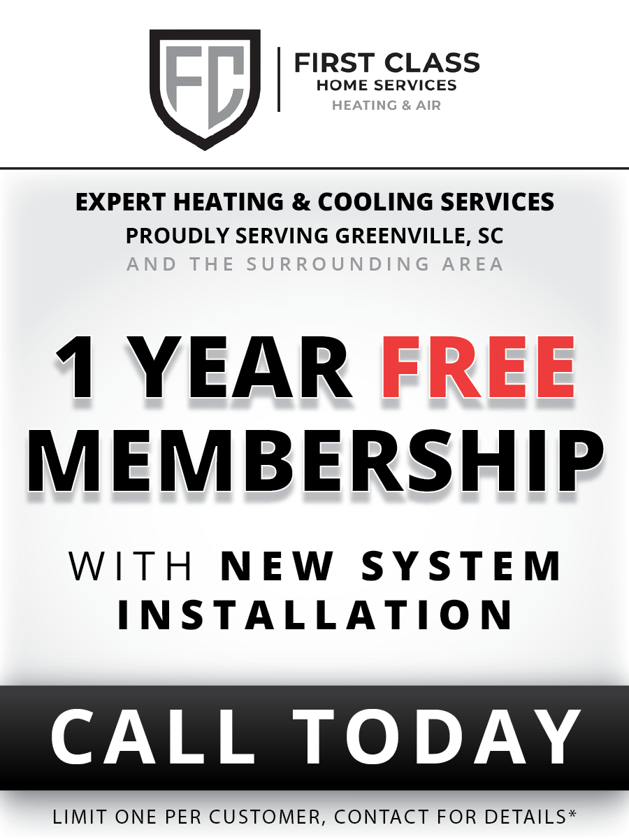 HVAC Services in Greenville, SC | First Class