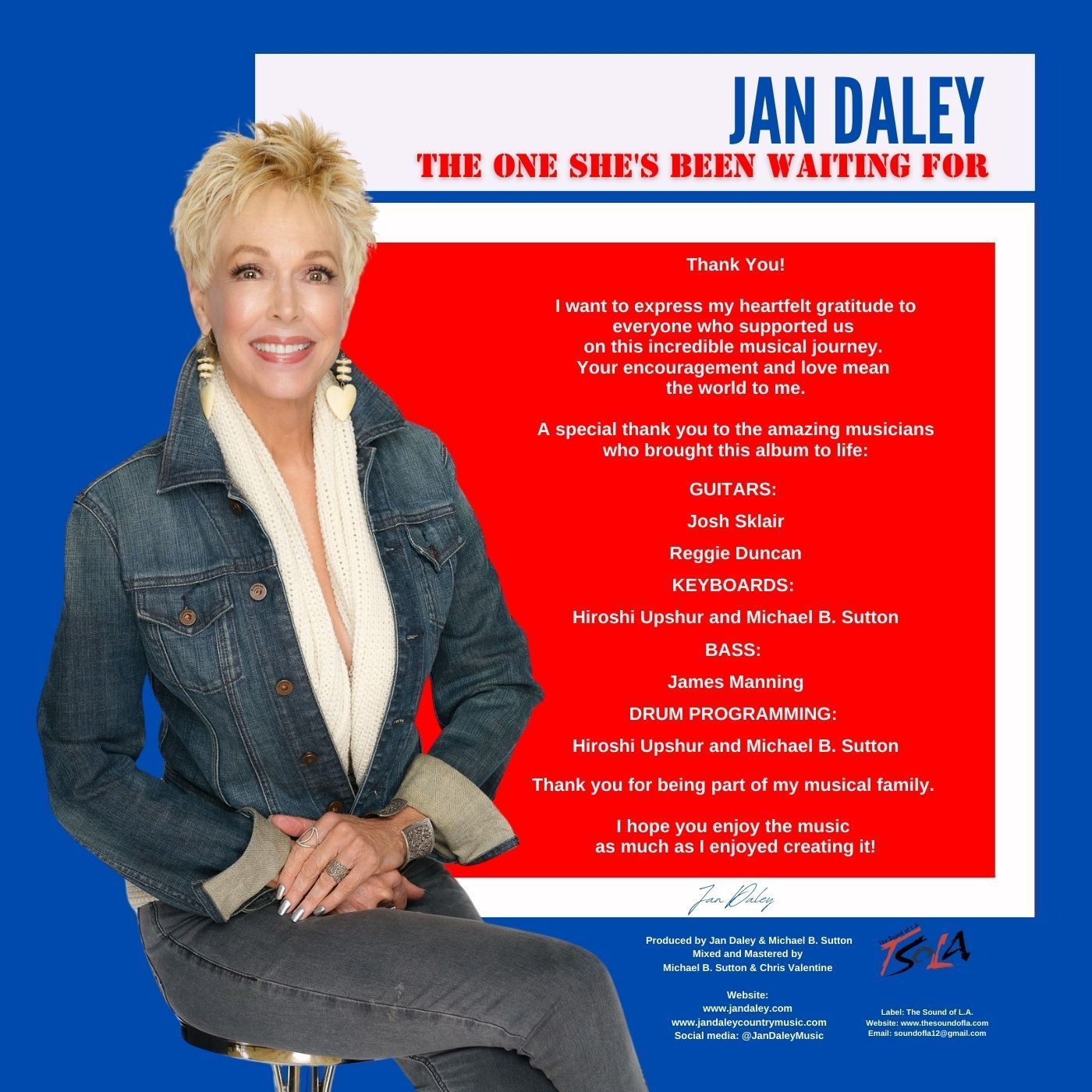 Jan Daley Music Highlights | Los Angeles