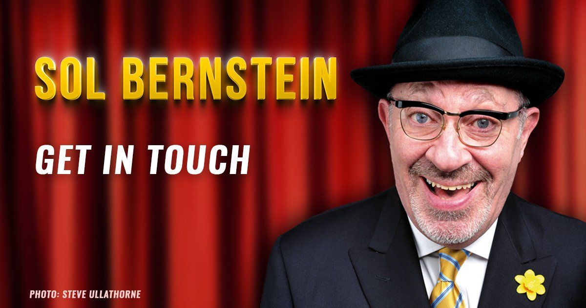 Sol Bernstein | Contact | The World's Oldest Living Jewish Comedian
