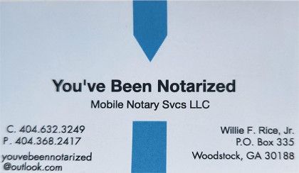 Local Notary Service & Mobile Notary Service | Woodstock, GA | You've ...