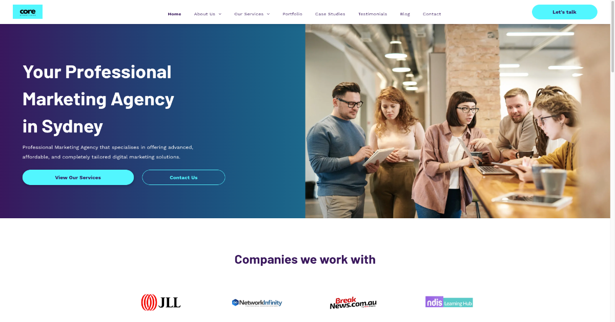 Core Creations | Looking for a Professional Marketing Agency?