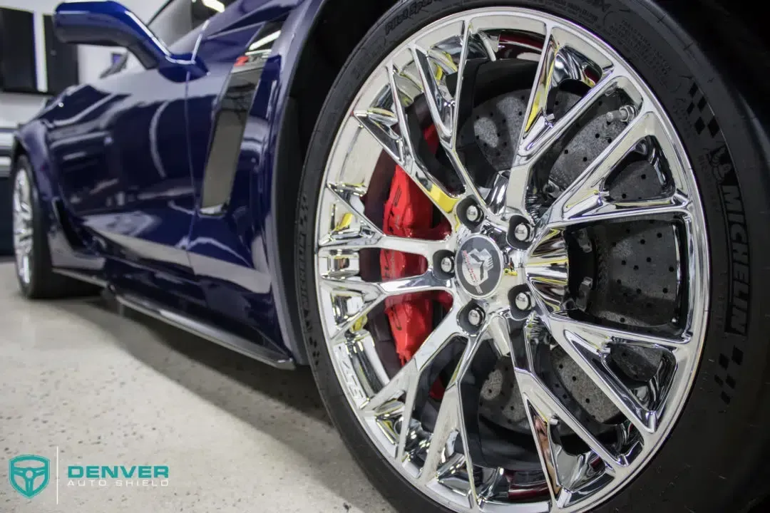 C7 Corvette ZO6 in for its XPEL ULTIMATE Clear Bra and GYEON quartz ...
